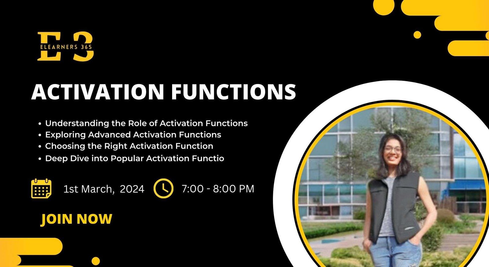 Activation Functions - Elearners365 | Online IT Training and ...